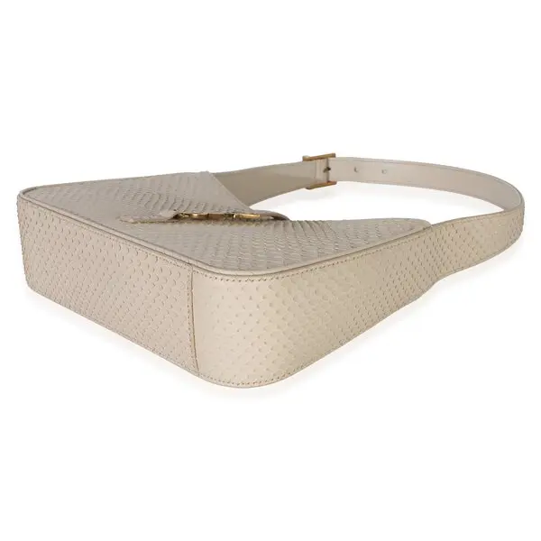 Saint Laurent Le 5 A 7 Hobo Bag - Beige