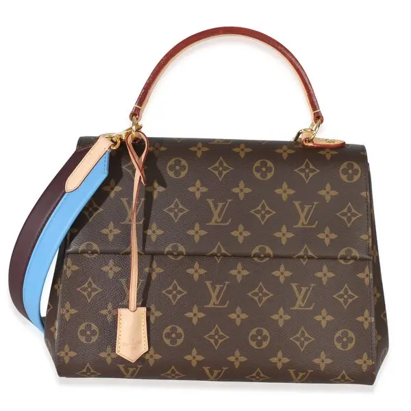 LOUIS VUITTON Monogram Canvas Cluny Mm Shoulder Bag - Brown