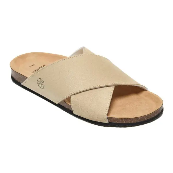 BEDROOM ATHLETICS Neutral Calim Crossover Sandal - Black/brown