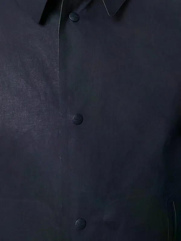 Herno Single-breasted Reversible Coat