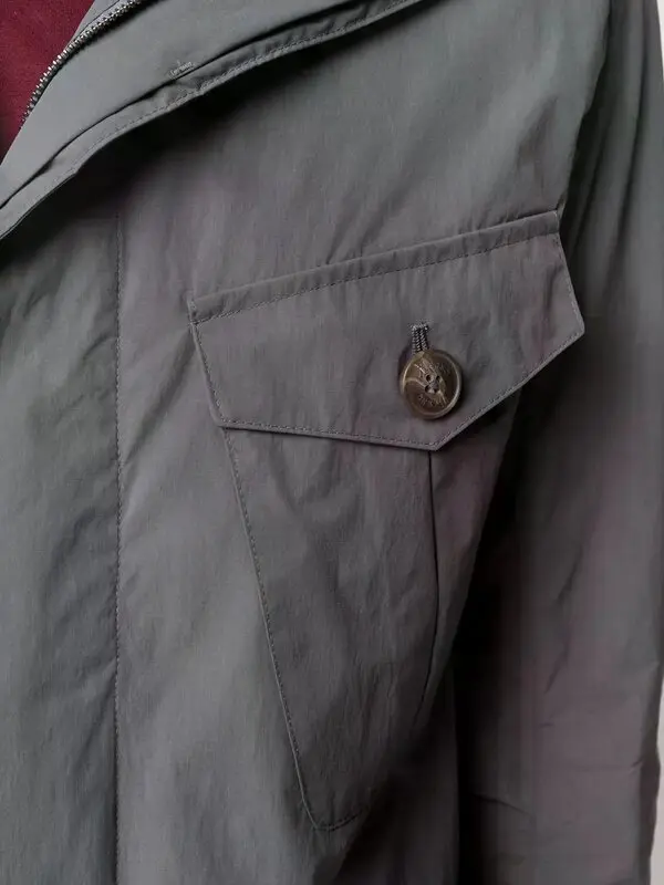 Herno Concealed Fastening Hooded Parka