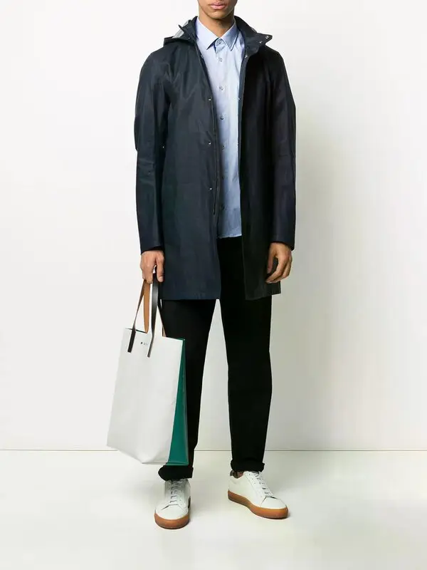 Herno Laminated Hooded Parka