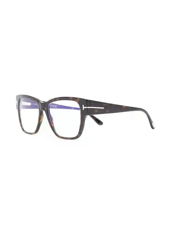 TOM FORD Square-frame Glasses - Brown