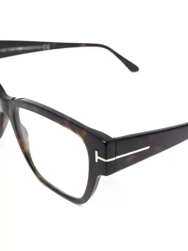 TOM FORD Square-frame Glasses - Brown