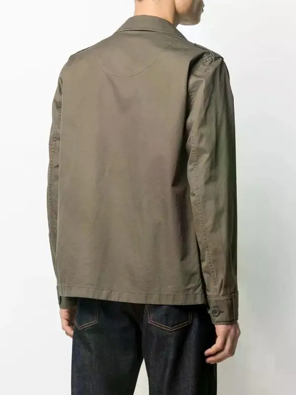 Herno Patch Detail Military Jacket