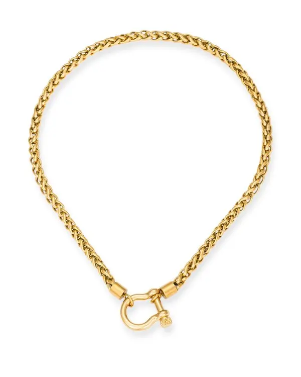KYBELE STUDIO Copenhagen 18k Plated Stainless Steel Chain Necklace - Gold