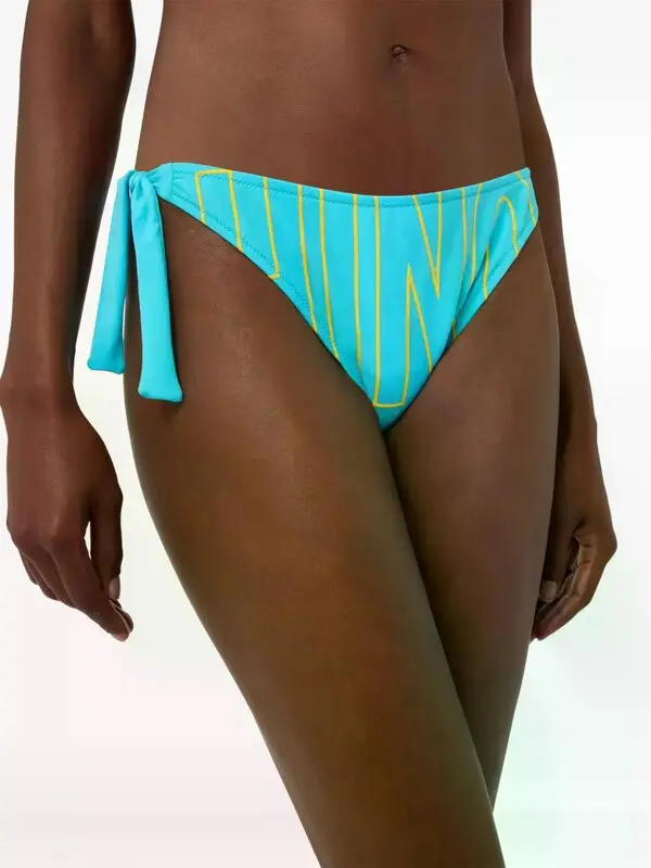 Moschino Side-tie Bikini Bottoms - Blue