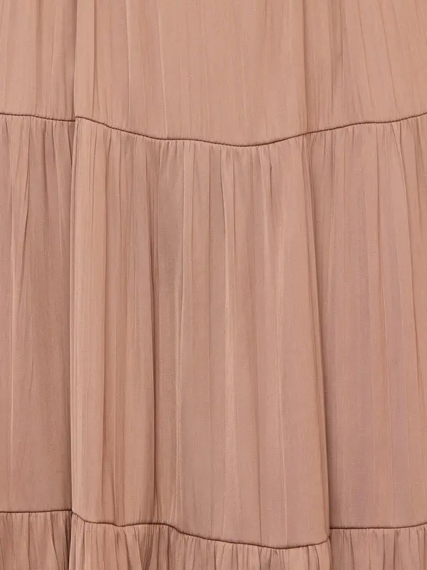 L'Agence Lua Tiered Maxi Dress