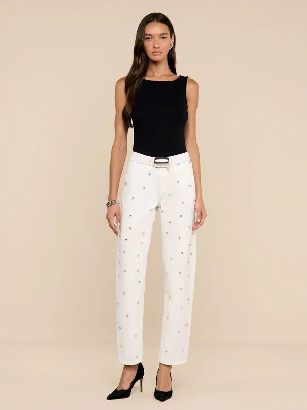 L'Agence Bex Embellished Rodeo Jean