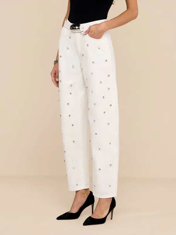 L'Agence Bex Embellished Rodeo Jean
