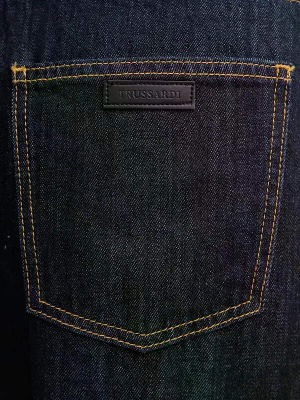 TRUSSARDI Drawstring Wide-leg Jeans