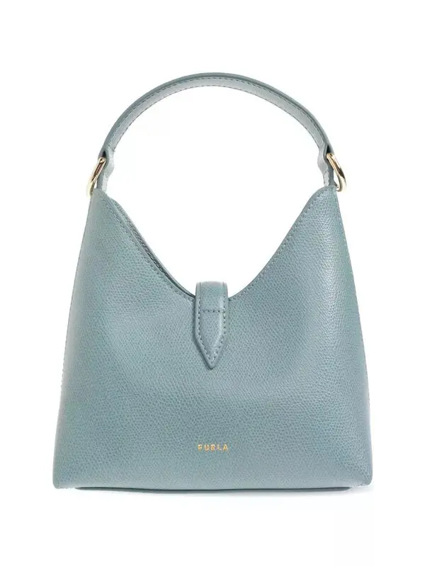 Furla Mini Iride Leather Tote Bag - Blue