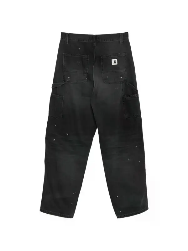 Carhartt Work In Progress Paint-splatter Washed Jeans