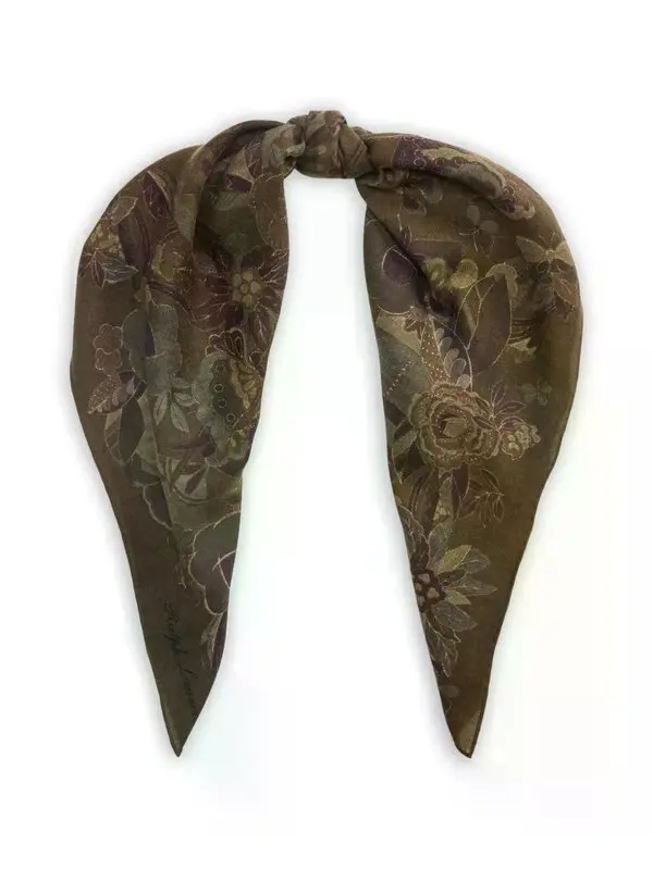 Ralph Lauren Cashmere Scarf - Green