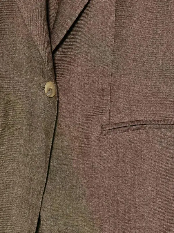 BARBA NAPOLI Sleeveless Single-breasted Jacket