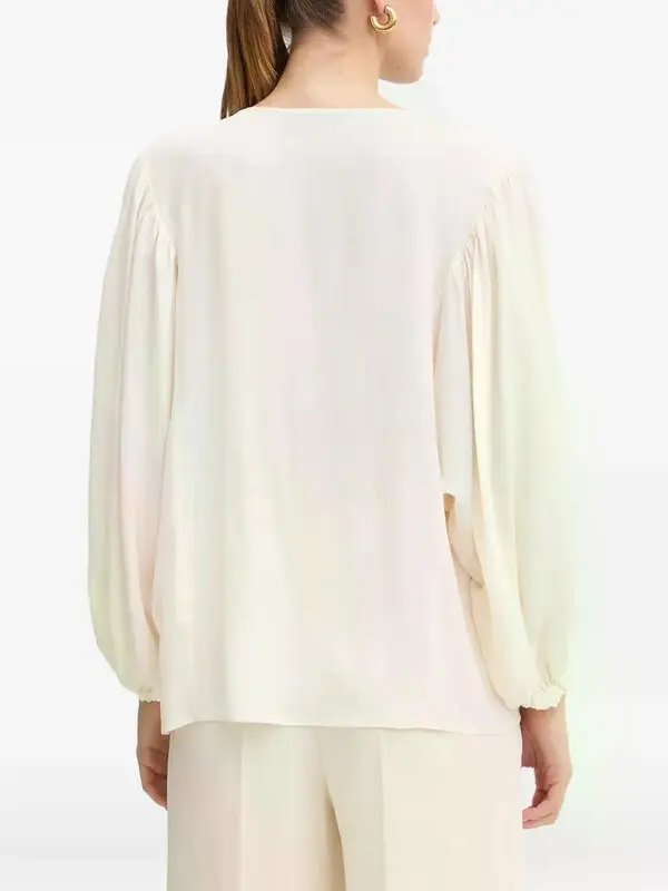 SIMONA CORSELLINI Tie-neck Blouse