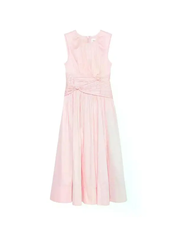 Aje Agatha Knot-detail Midi Dress