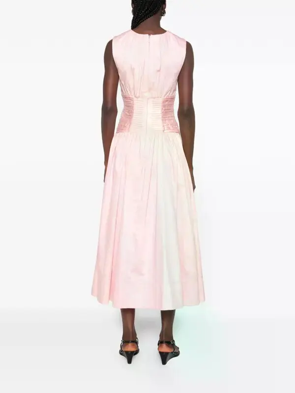 Aje Agatha Knot-detail Midi Dress