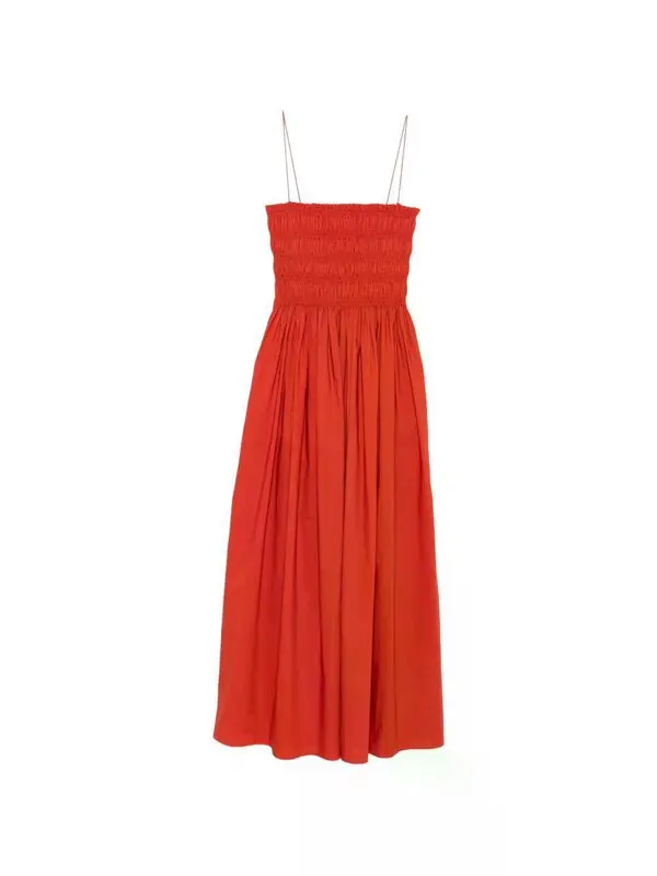 Matteau Shir Spaghetti Strap Maxi Dress