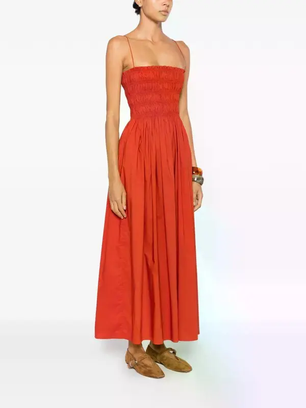 Matteau Shir Spaghetti Strap Maxi Dress