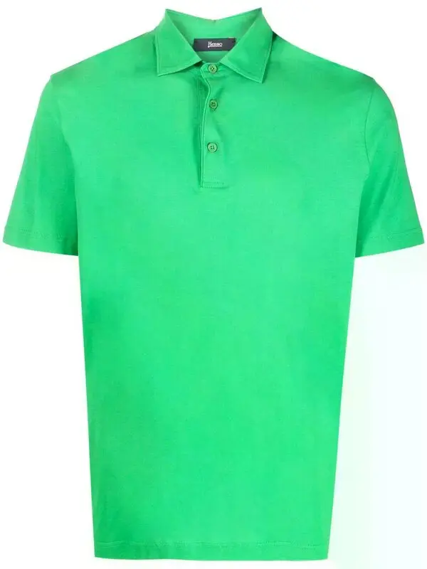 Herno Button-placket Polo Shirt
