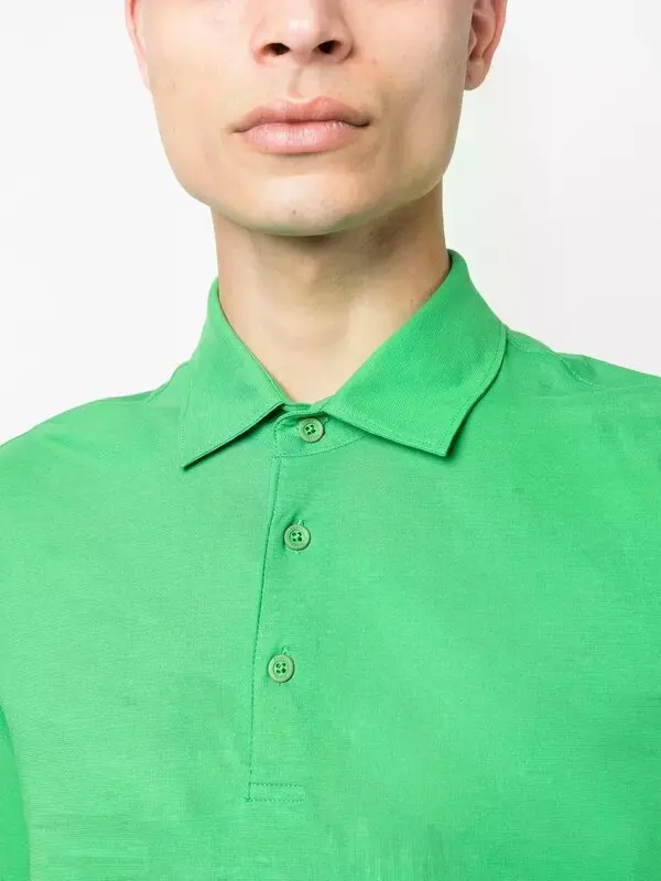 Herno Button-placket Polo Shirt