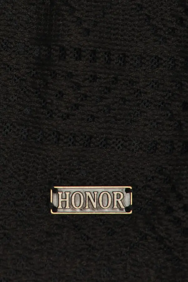 HONOR THE GIFT Pointelle Crochet Drawcord 7" Short