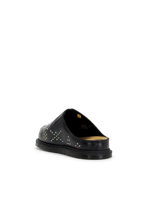 Dr. Martens Hair-on San Mule With Studded Detail