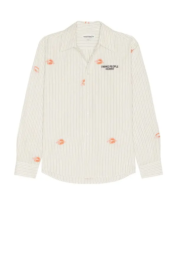 CARNE BOLLENTE Business Sensual Tee In White