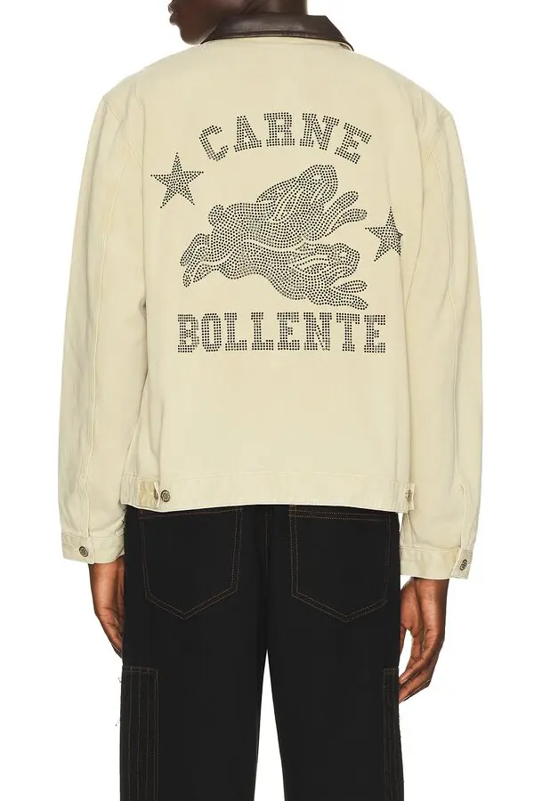 CARNE BOLLENTE Moto Rabbit Rides Again Jacket