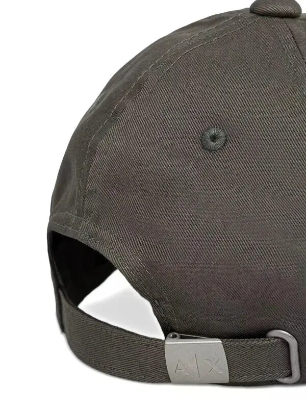 Armani Exchange Logo Patch Baseball Cap - Green