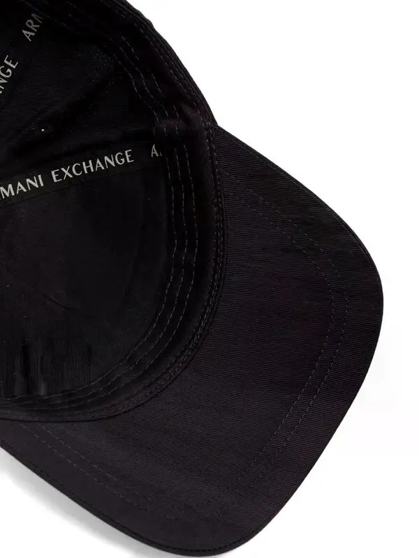 Armani Exchange Logo Patch Baseball Cap