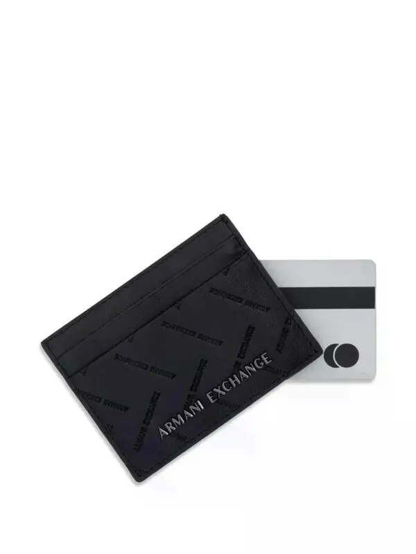 Armani Exchange Logo-debossed Wallet