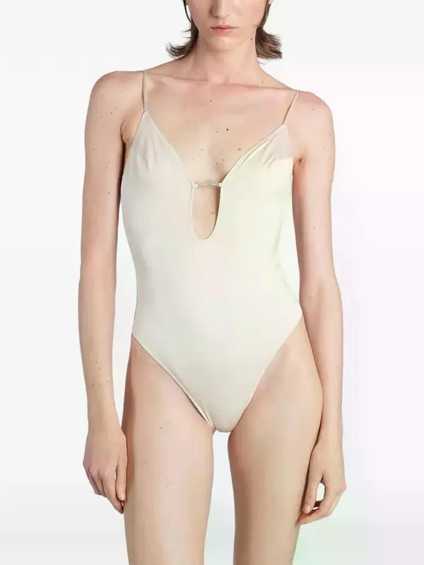 MC2 SAINT BARTH Crunchy Swimsuit - Neutrals