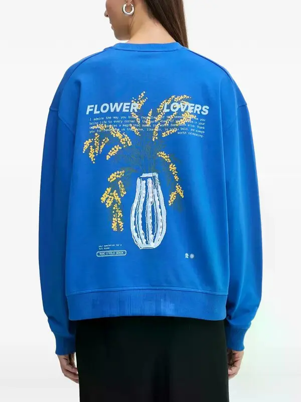 Marc O'polo Graphic Print Long Sleeve Sweatshirt