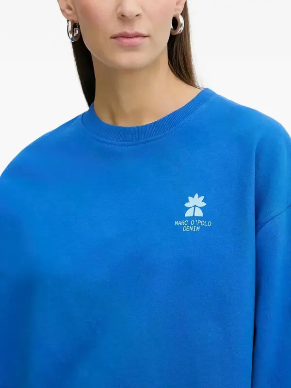 Marc O'polo Graphic Print Long Sleeve Sweatshirt