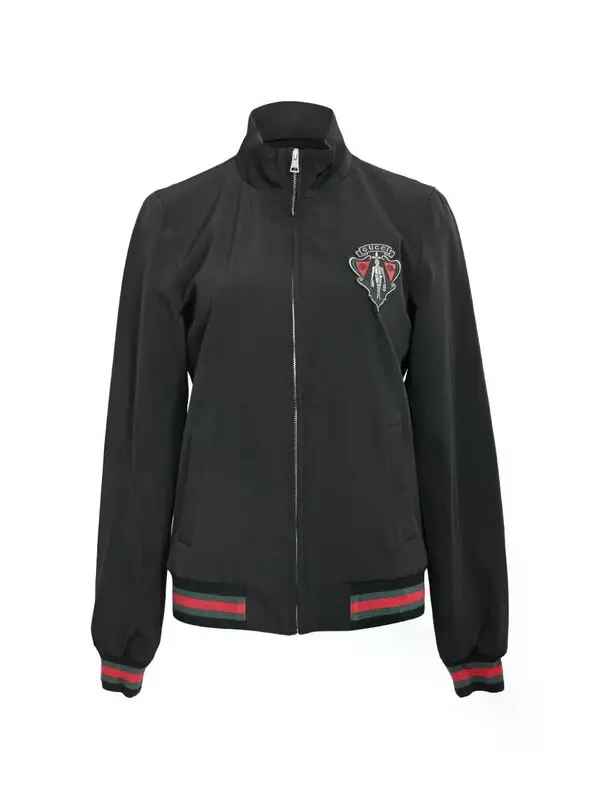 Gucci Equestrian Web Stripe Zip Jacket
