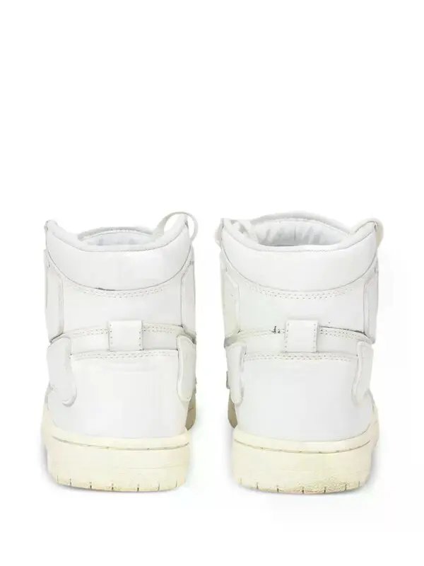 Amiri Skeleton Appliqué Leather High Top Sneakers