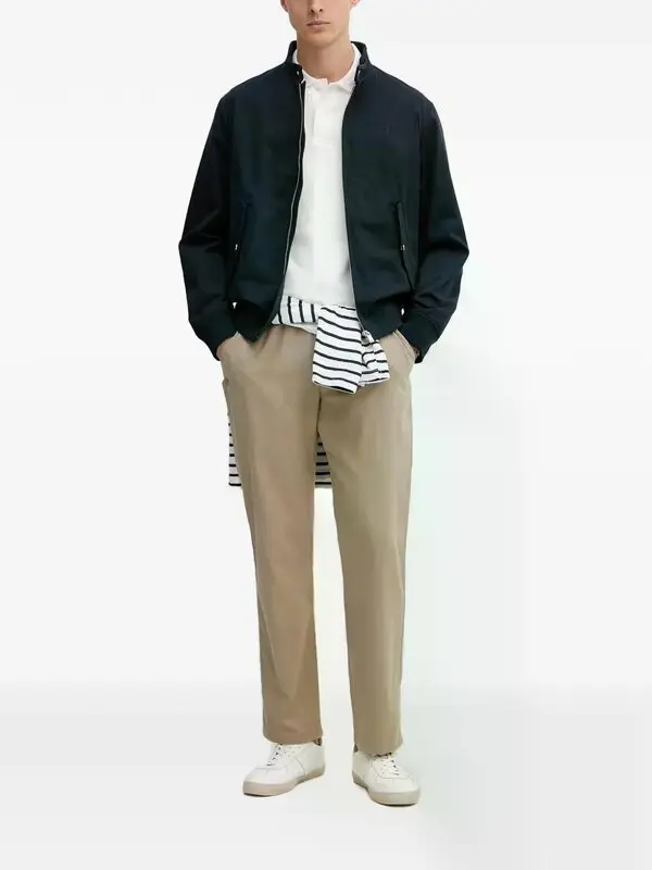 TRUSSARDI High-neck Zip-up Jacket