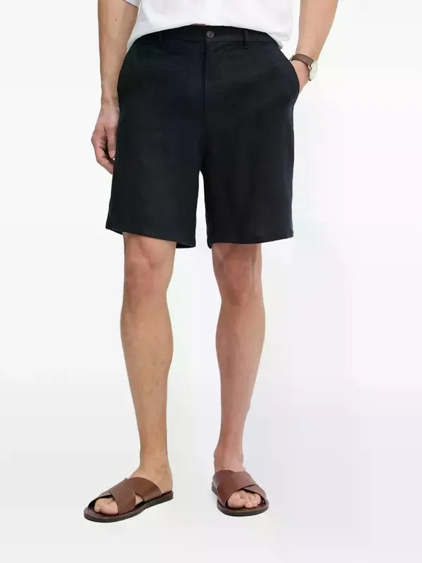 TRUSSARDI Embroidered Logo Drawstring Shorts