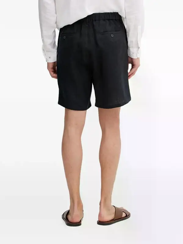 TRUSSARDI Embroidered Logo Drawstring Shorts