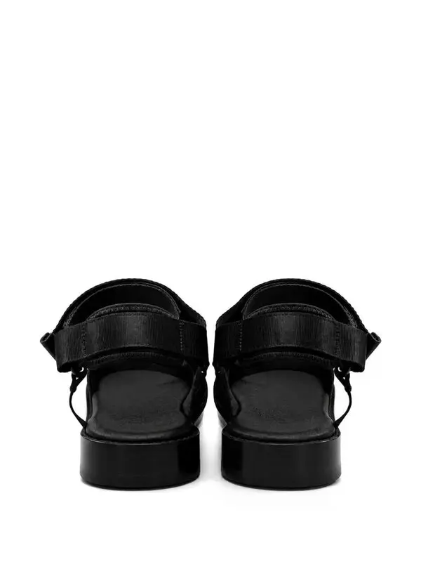 BED J.W. FORD Loafer-style Suede Sandals
