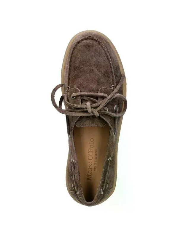 Marc O'polo Suede Lace-up Loafers
