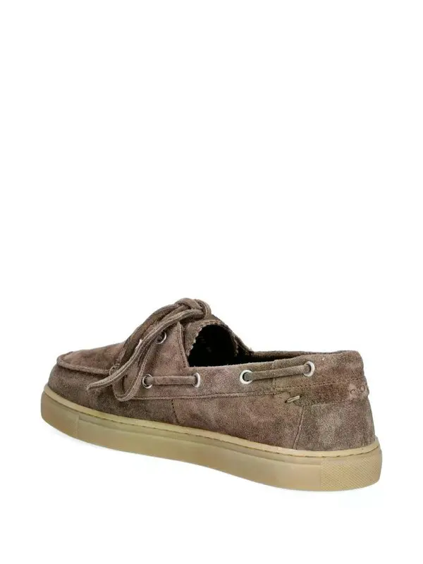 Marc O'polo Suede Lace-up Loafers