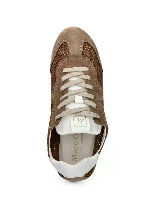 Marc O'polo Suede Panelled Mesh Sneakers