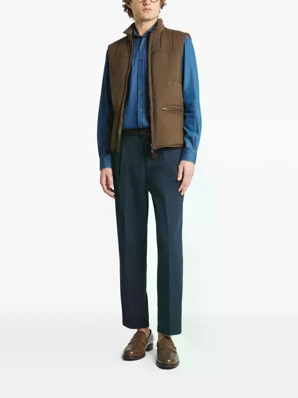 FAY Pleated Chino Trousers