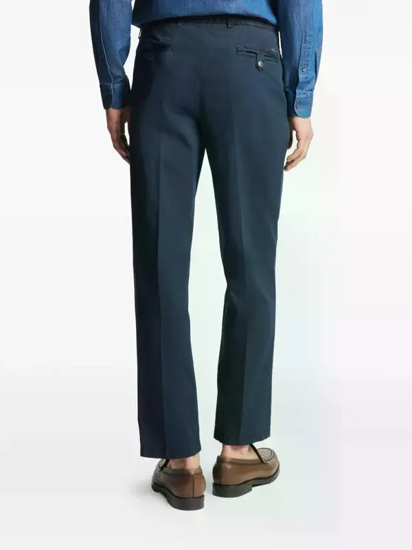 FAY Pleated Chino Trousers