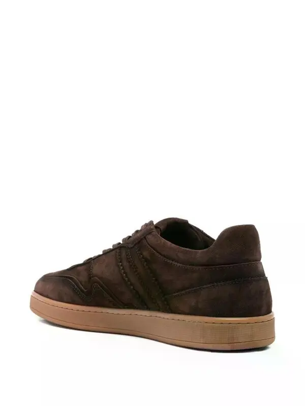JOHN HARRISON Suede Panelled Sneakers