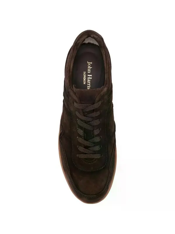 JOHN HARRISON Suede Panelled Sneakers