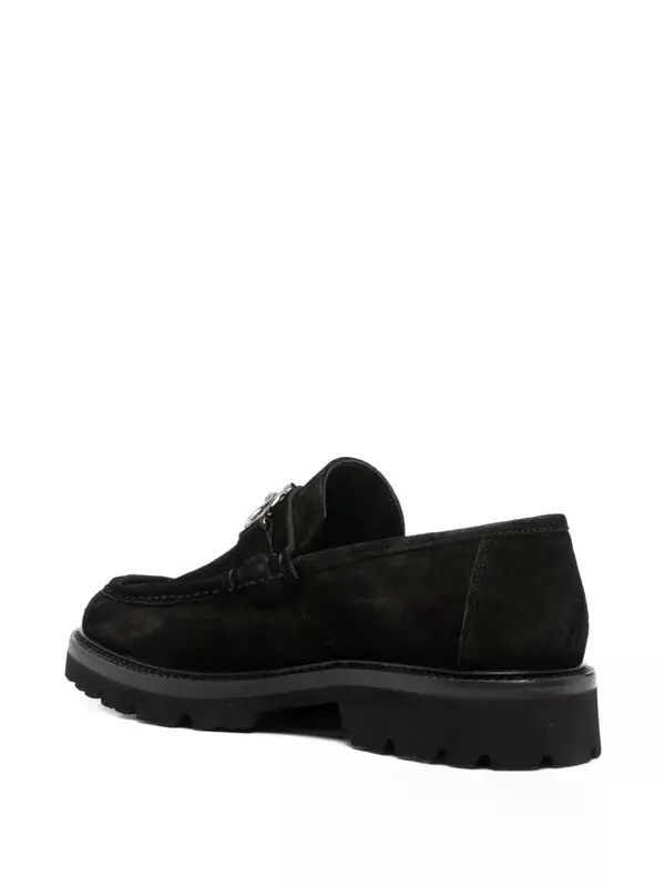 JOHN HARRISON Suede Lug-sole Loafers